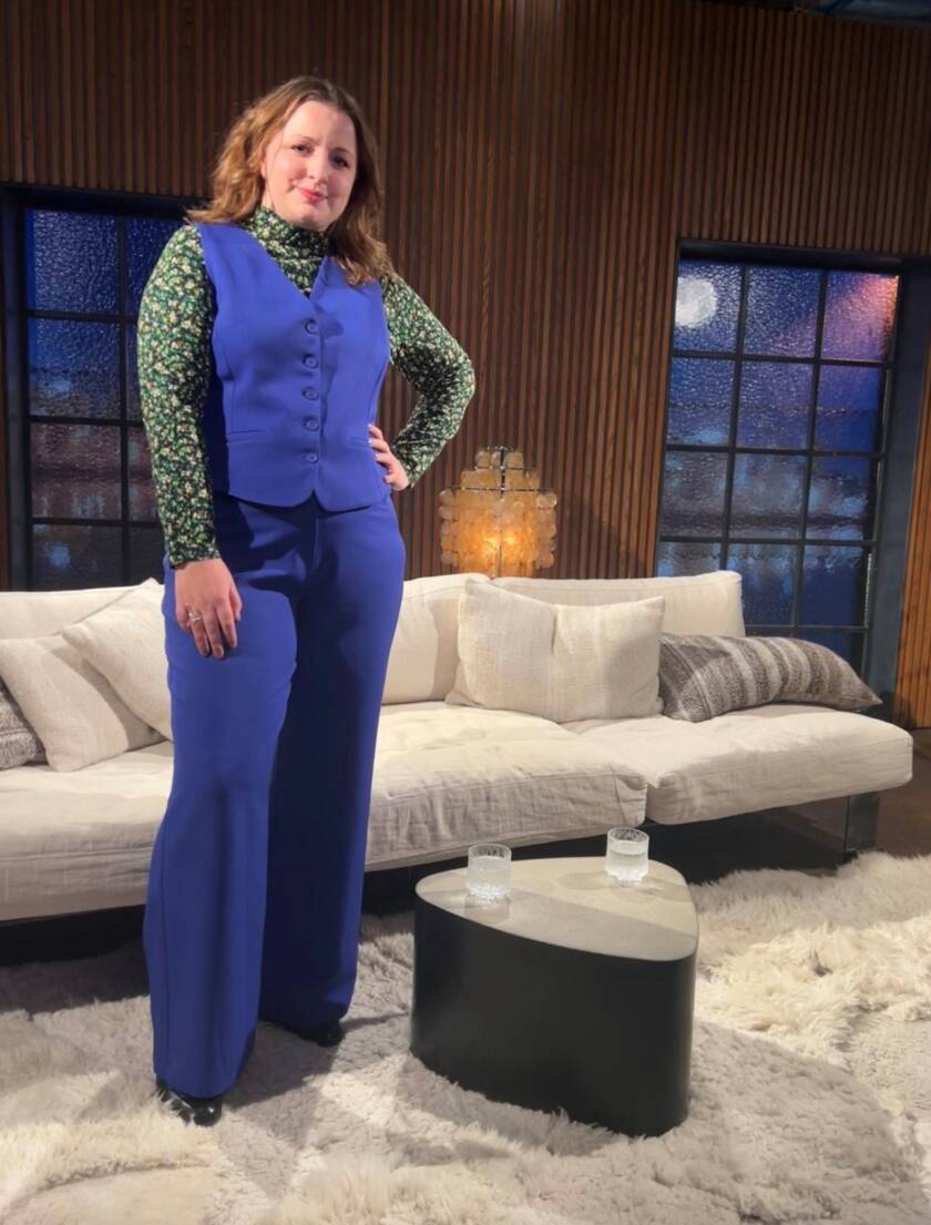 Jacotte Brokken koos voor Amagia Curvy by Amélie & Amélie - Amélie & Amélie